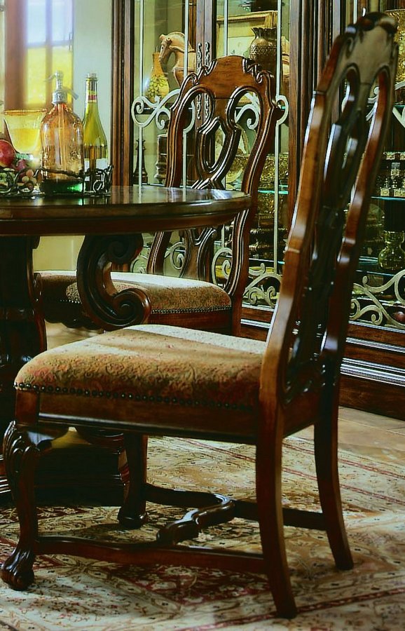 Pulaski La Habana Arm Chair Wood Back PF-562261 at Homelement.com