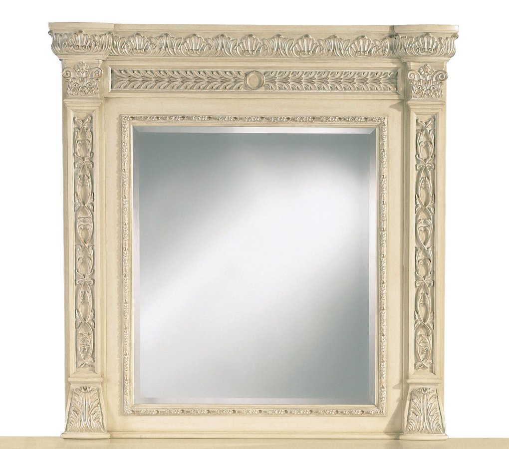 Pulaski Royale Silver Bisque Mirror PF-618110 at Homelement.com
