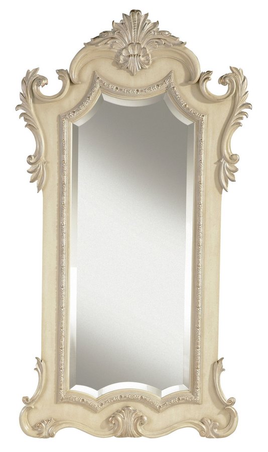 Pulaski Royale Silver Bisque Nightstand Mirror PF-618114 at Homelement.com