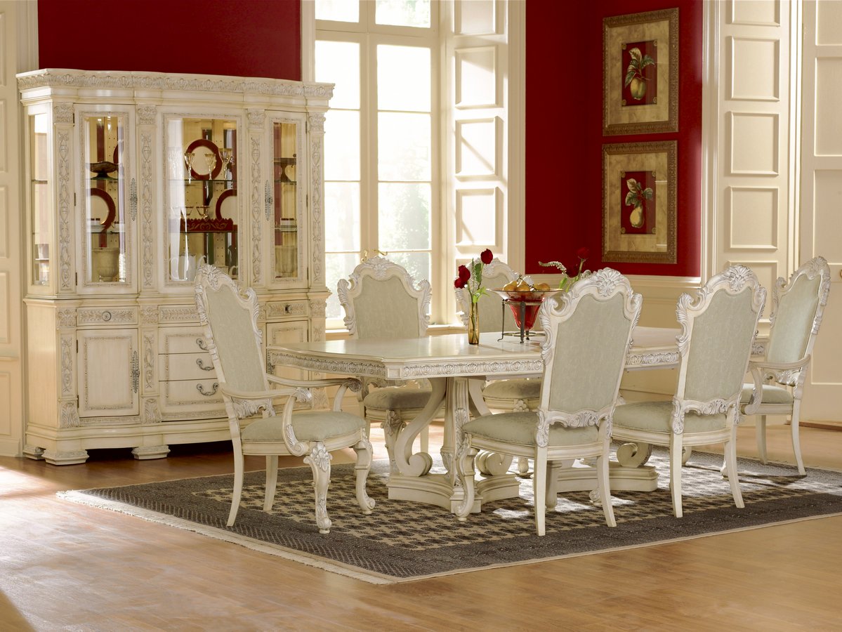 Pulaski Royale Silver Bisque Table PF-618230-31 at Homelement.com