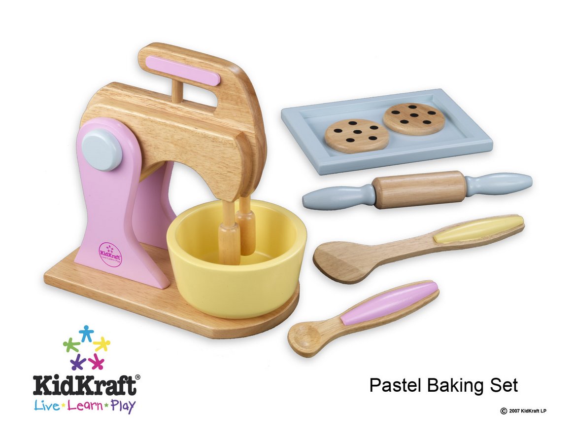 KidKraft Pastel Baking Set 63160 at Homelement.com