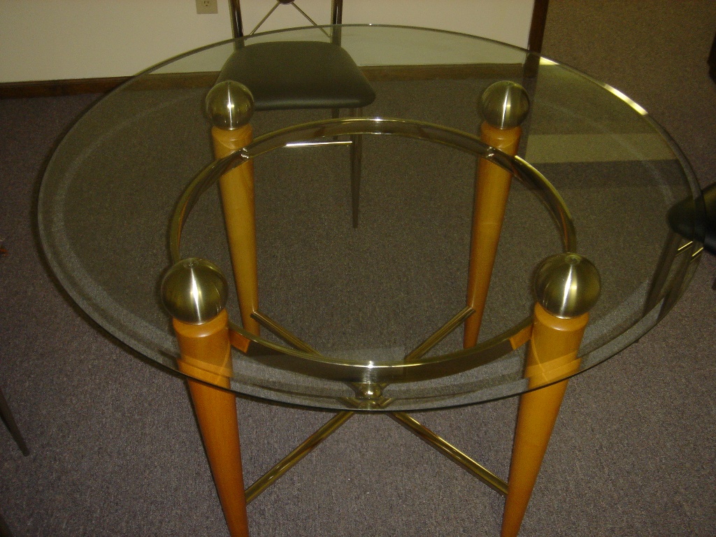 Homelegance Millennium Glass Dining Set D677 at Homelement.com