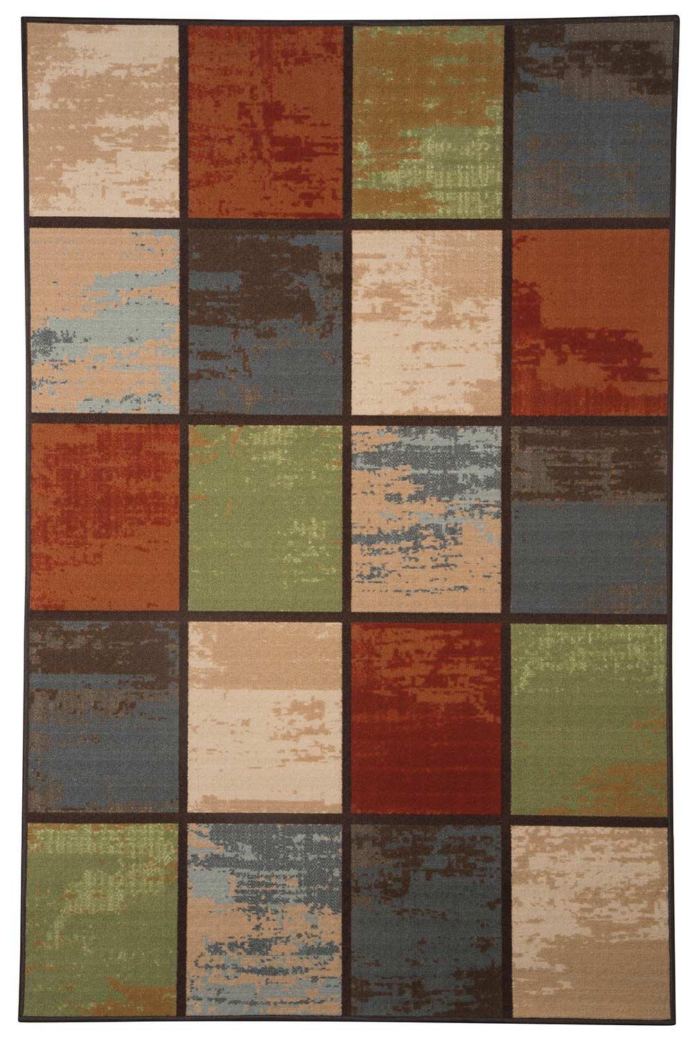 Ashley Ban Medium Rug - Multi ASHLEY-R400612 at Homelement.com