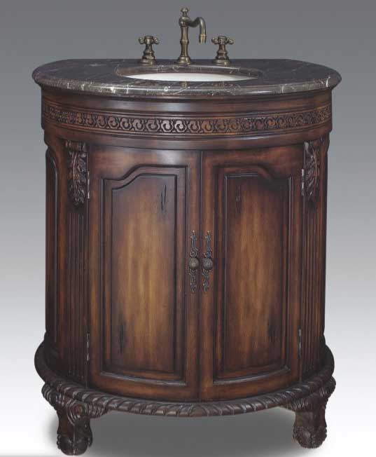 DragonWood Vanity with sink-Dragon Wood B2869TK-M3 at Homelement.com