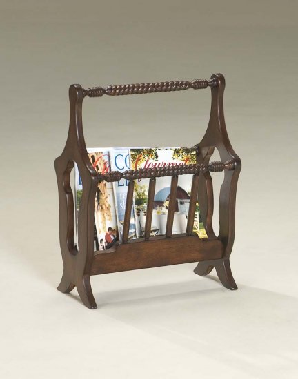 Butler 1924024 Plantation Cherry Magazine Rack BT-1924024 at Homelement.com