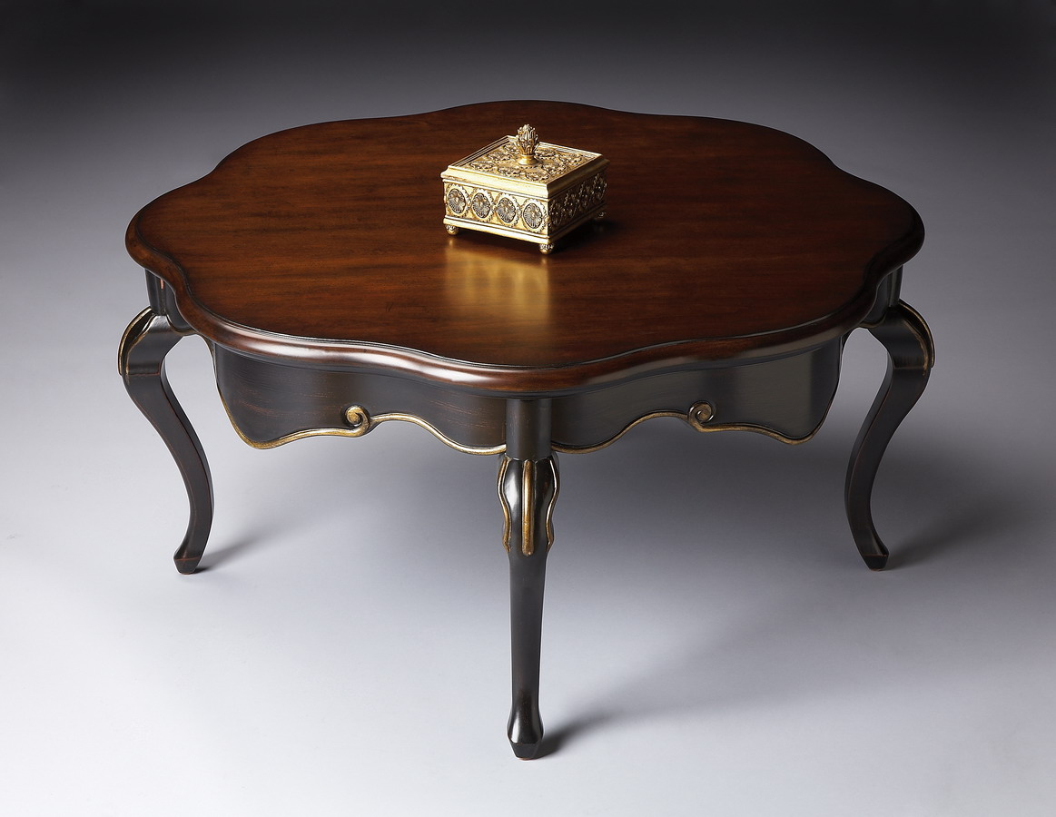 Butler 6009104 Cafe Noir Cocktail Table BT-6009104 at Homelement.com