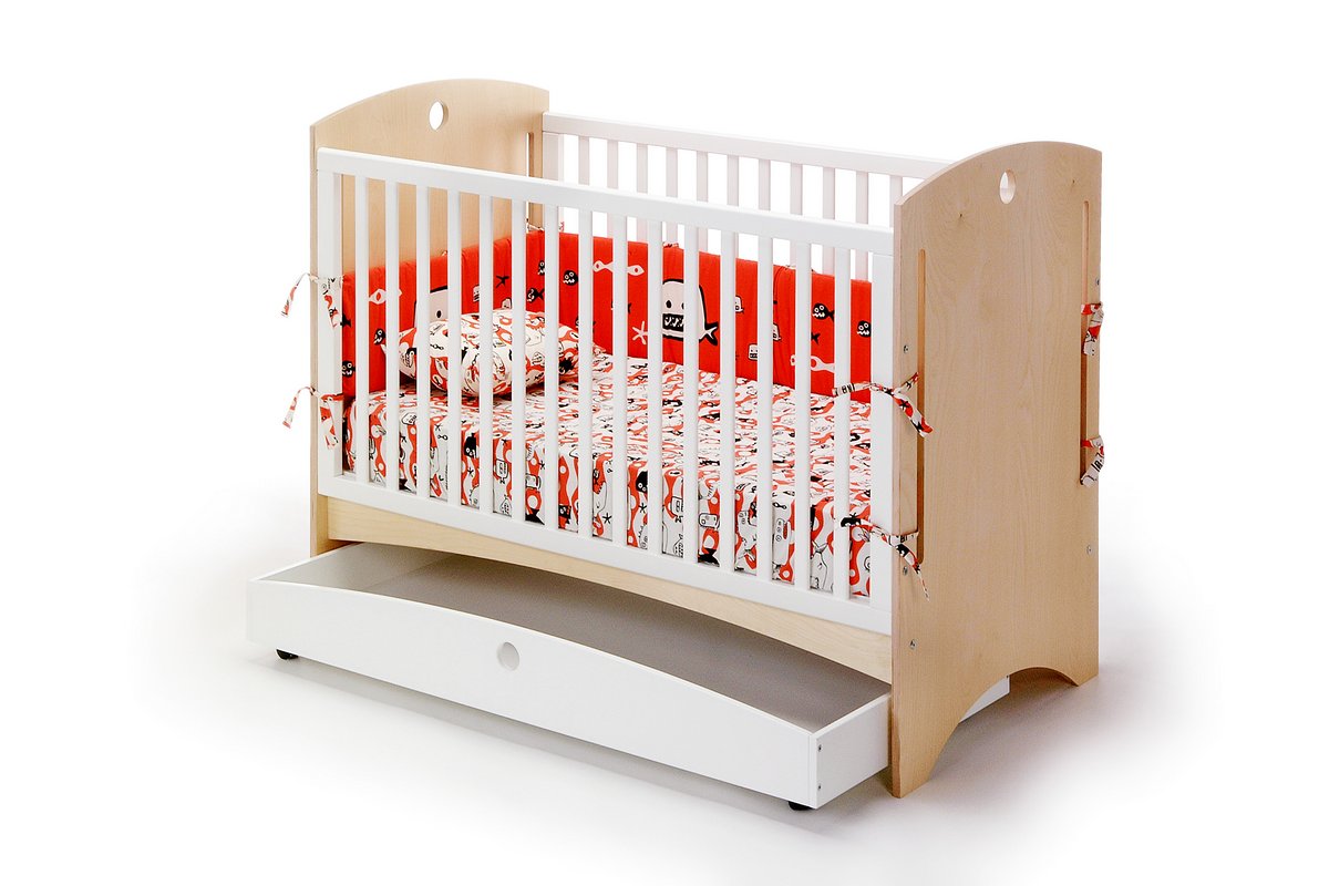 offi Bebe 2 Rolling Cart For Crib OF-CR15 at Homelement.com