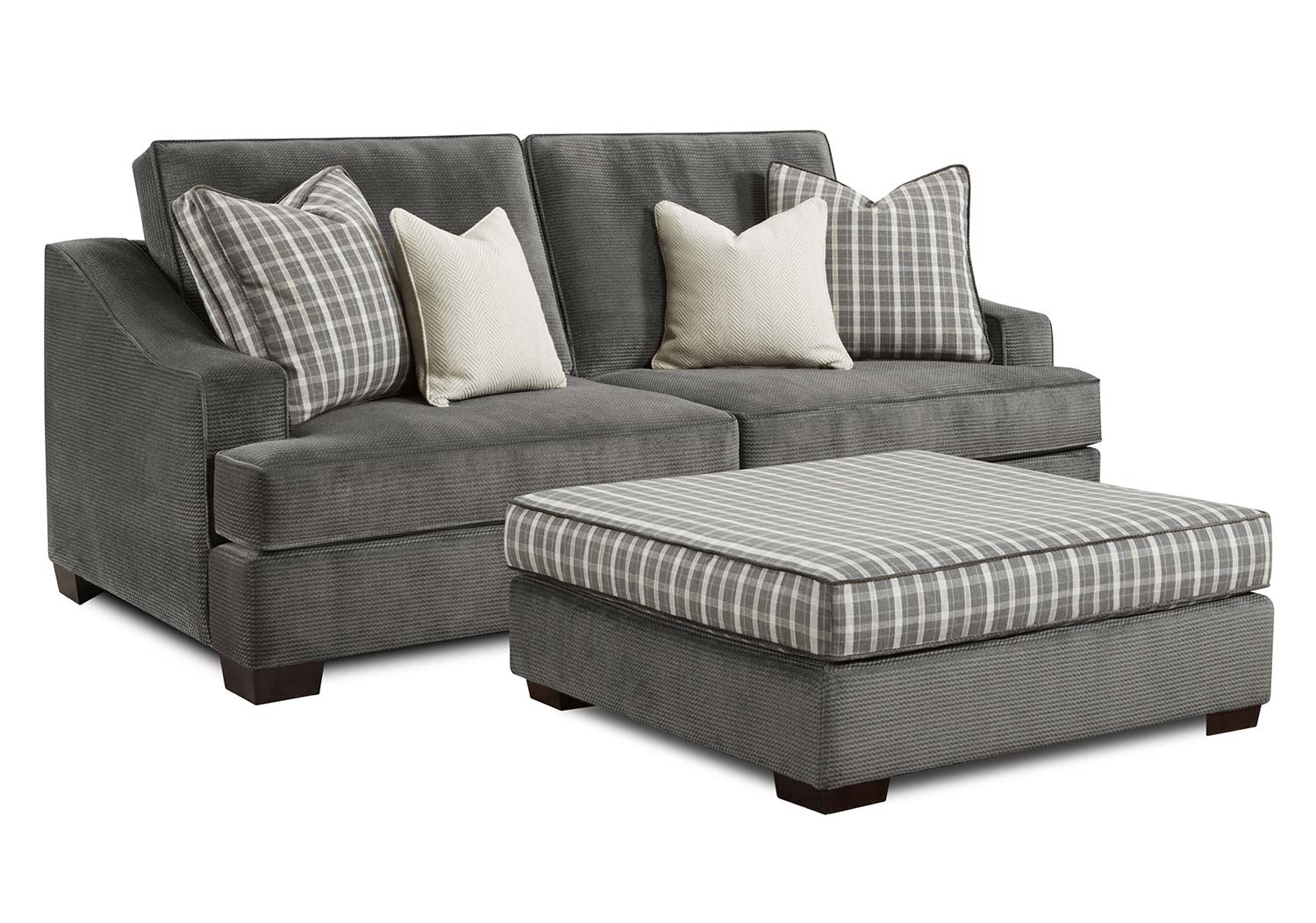 Chelsea Home Daughtry Sofa Set - Gray CHF-631270-Sofa-Set at Homelement.com