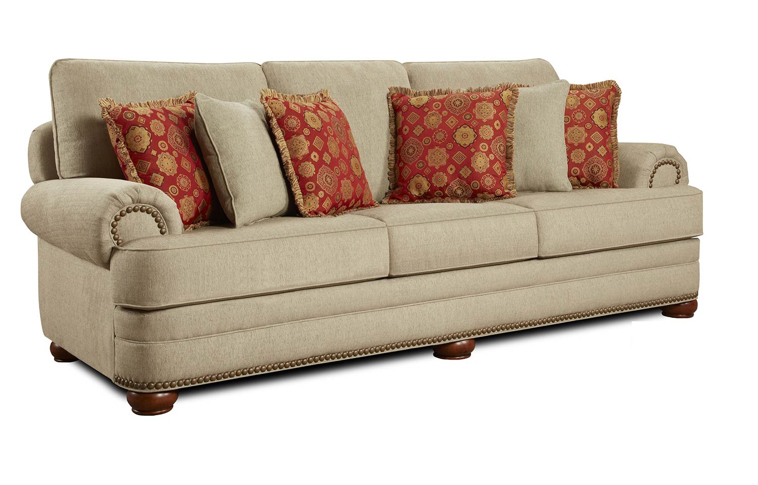 Chelsea Home Devon Sofa Set - Beige CHF-632110-LL-Sofa-Set at ...