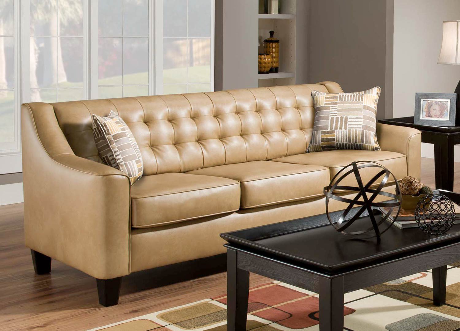 Chelsea Home Roanoke Sofa Set - Bixby Camel CHF-730959-27-GENS-45110 ...