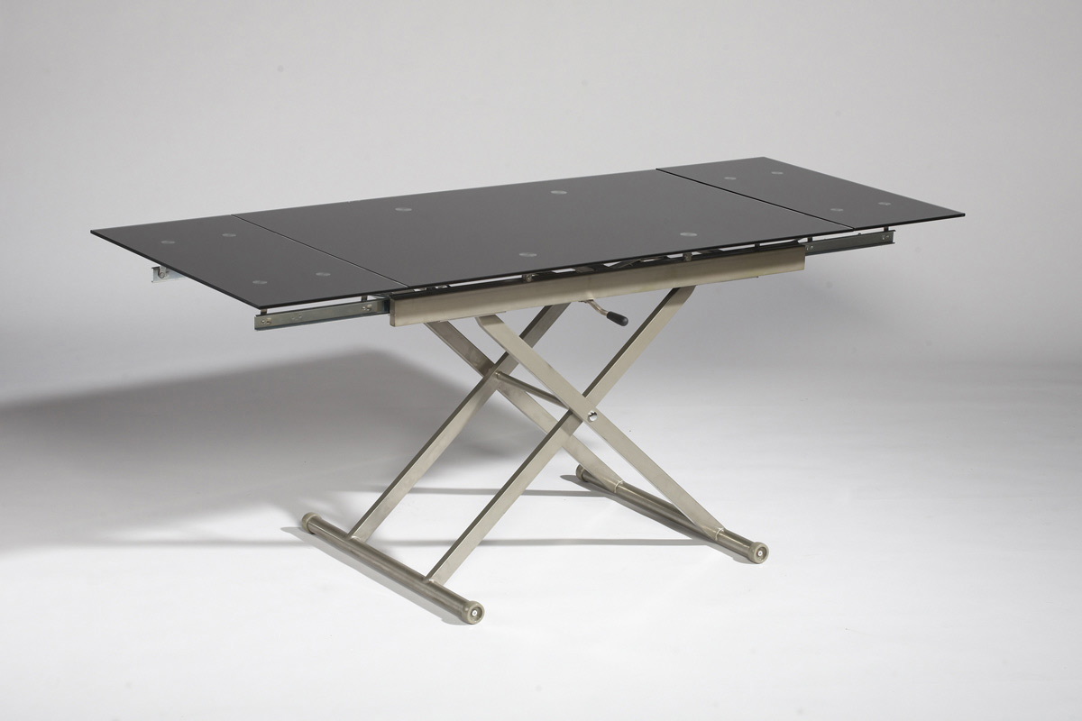 Chintaly Imports Camila Adjustable Height Cocktail Table CI-CAMILA-CT ...