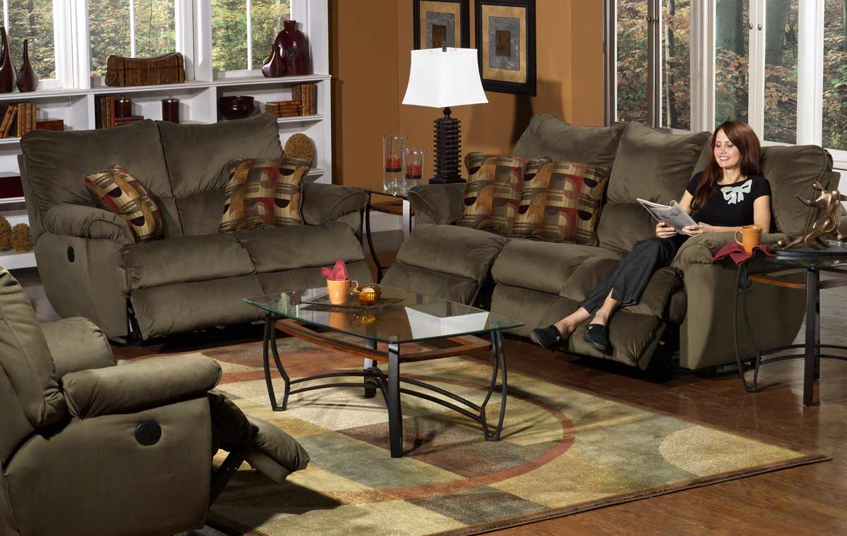 CatNapper Prism Power Dual Reclining Sofa CN-6221 at Homelement.com
