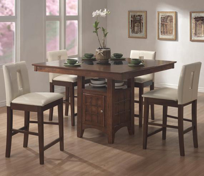 Coaster Coral 24in Counter Stool with Keyhole Back 101569 at Homelement.com