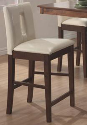Coaster Coral 24in Counter Stool with Keyhole Back 101569 at Homelement.com