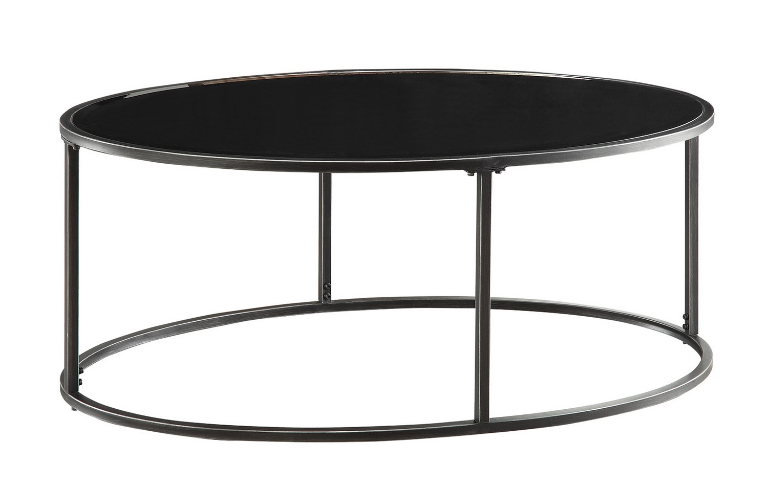 Coaster 704398 Coffee/Cocktail Table Set - Gunmetal Frame 704398-OCC ...