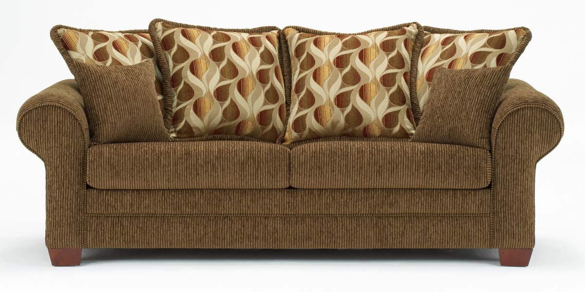 Chelsea 1500 Ferris Chestnut Sofa Set 1500-Set at Homelement.com