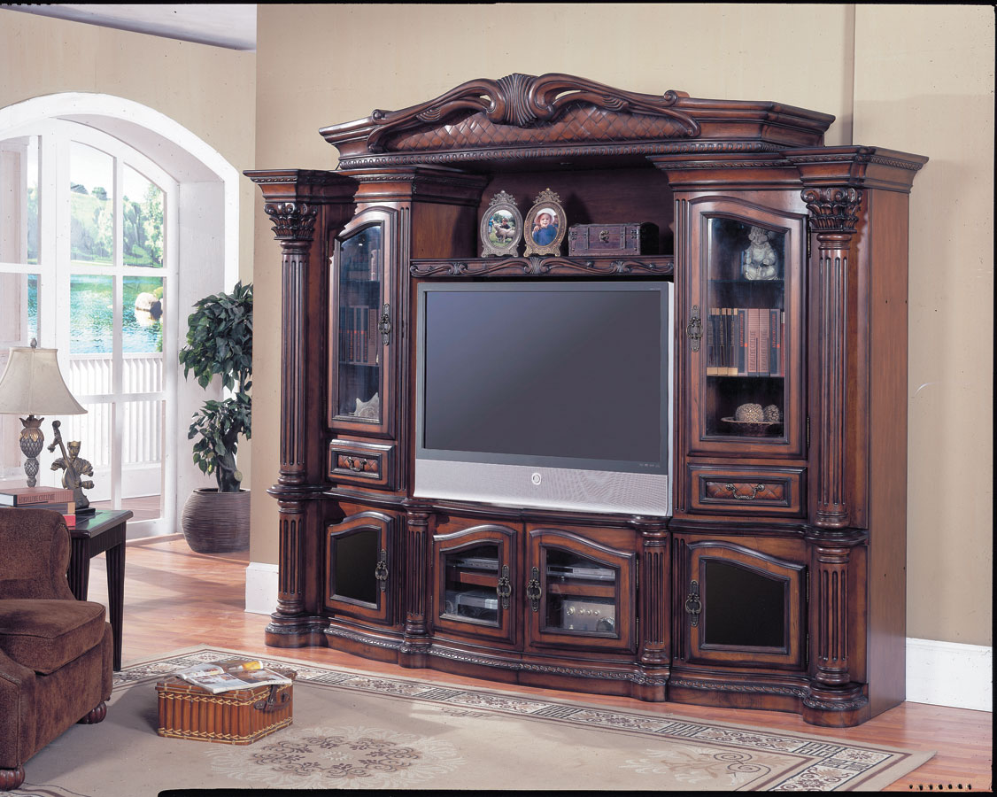 Parker House Grandview 4 pc Entertainment Center GRA100-4R at ...