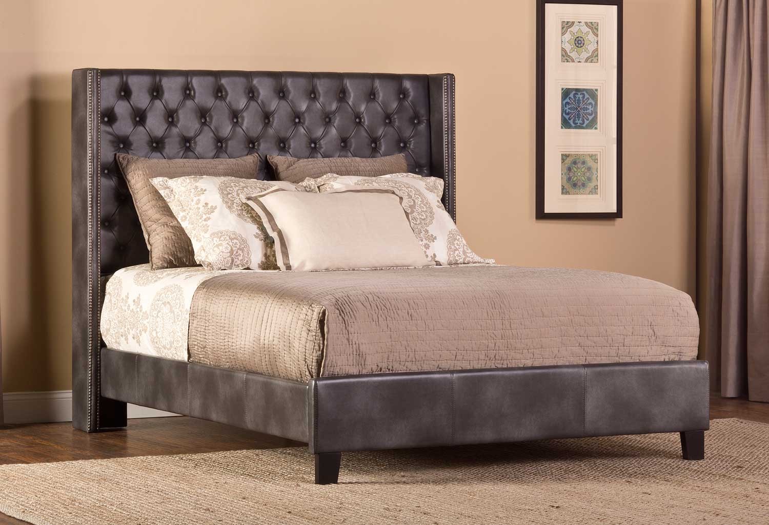 Hillsdale Mayfield Bed - Weathered Grey HD-1259-Bed at Homelement.com