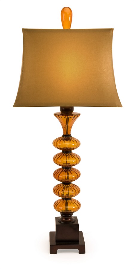 IMAX Calor Glass Tall Lamp IM-23113 at Homelement.com