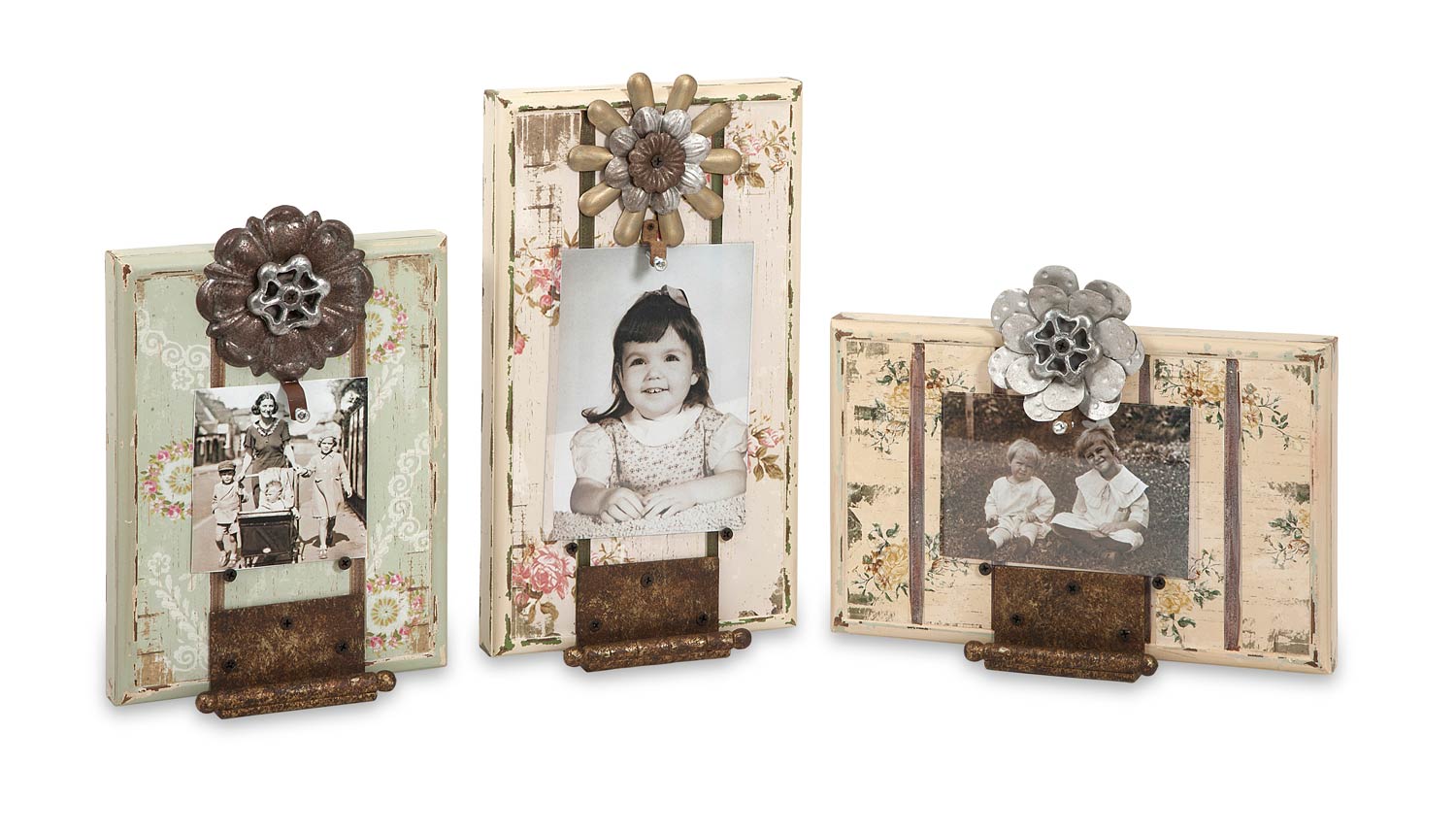 IMAX Davis Door Hinge Photo Frames - Set of 3 IM-72075-3 at Homelement.com