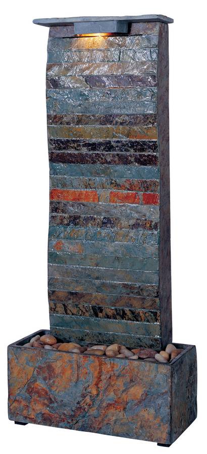 Kenroy Home Curvature Table/Floor Fountain 50281SL at Homelement.com