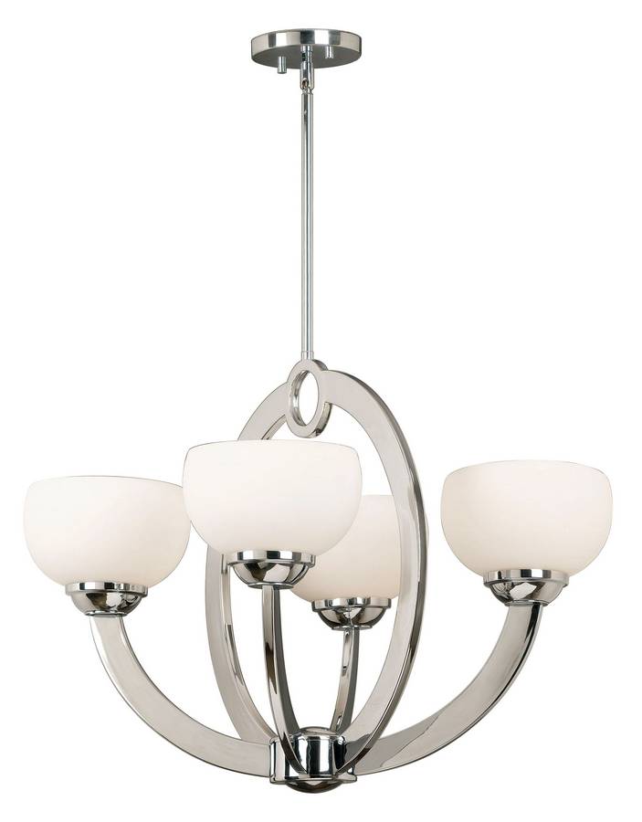 Kenroy Home Nova 4 Light Chandelier 91557CH at Homelement.com