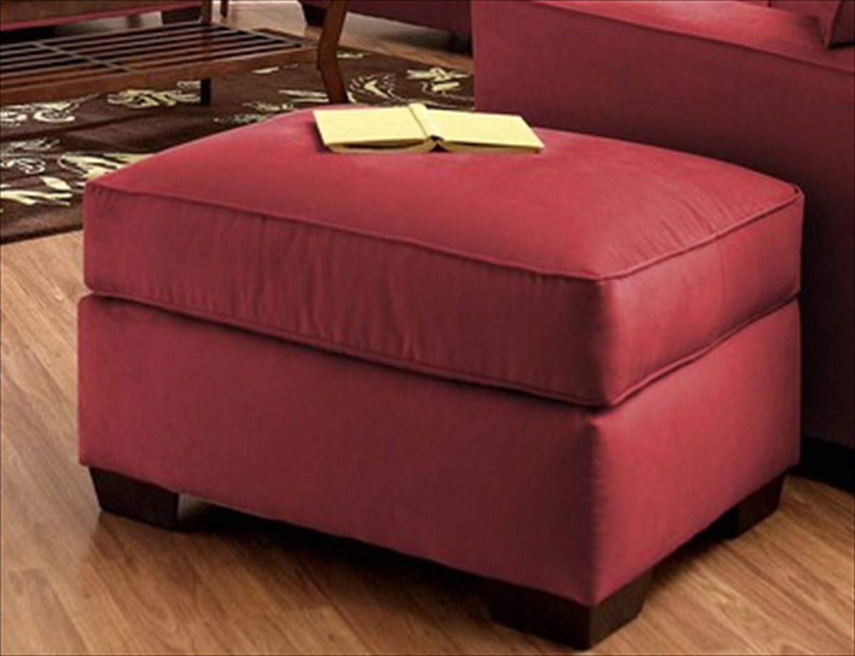 Klaussner Heather Sofa Set - Microsuede Cinnabar KL-E56044-Cinnabar ...