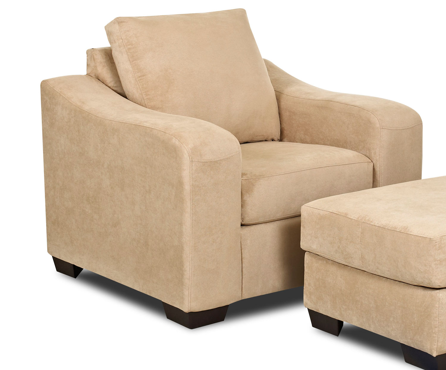 Klaussner Darien Chair - Voyage Camel KL-OE15300-C at Homelement.com