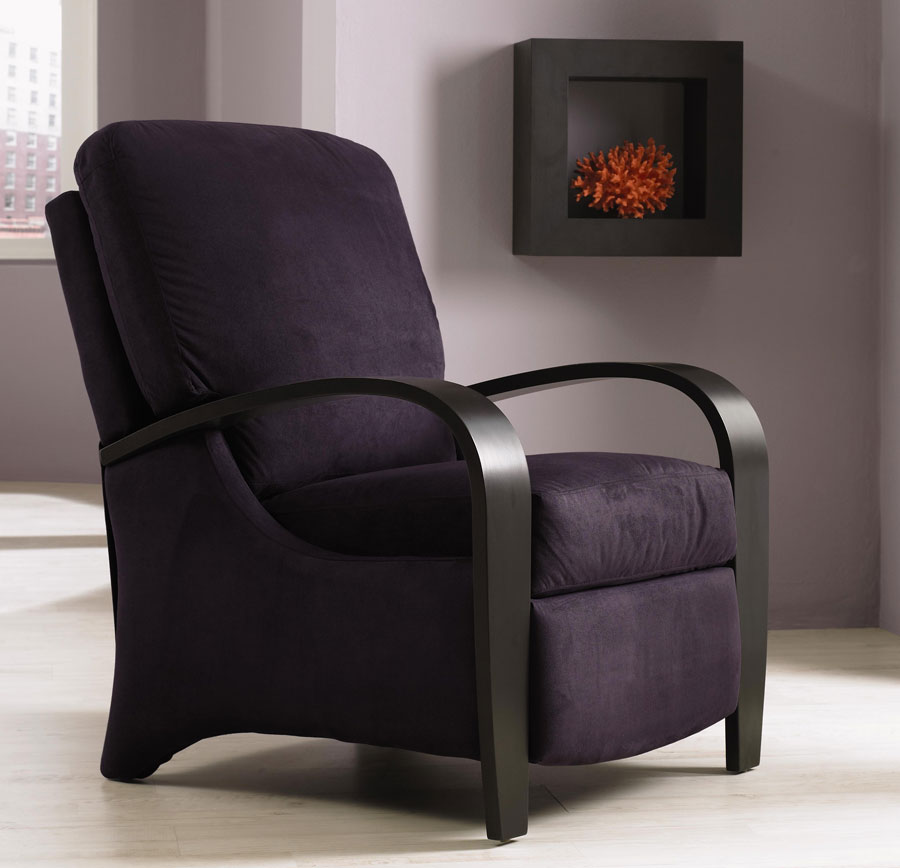 Klaussner Ralph High Leg Reclining Chair KL-75408HLRCKLAUCAME at ...