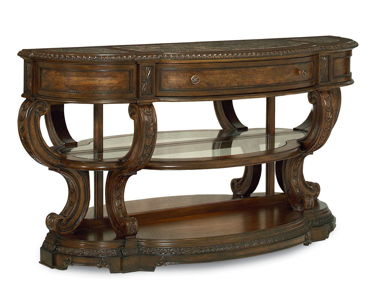 Legacy Classic Pemberleigh Occasional Set - Brandy/Burnished Edges 3100 ...