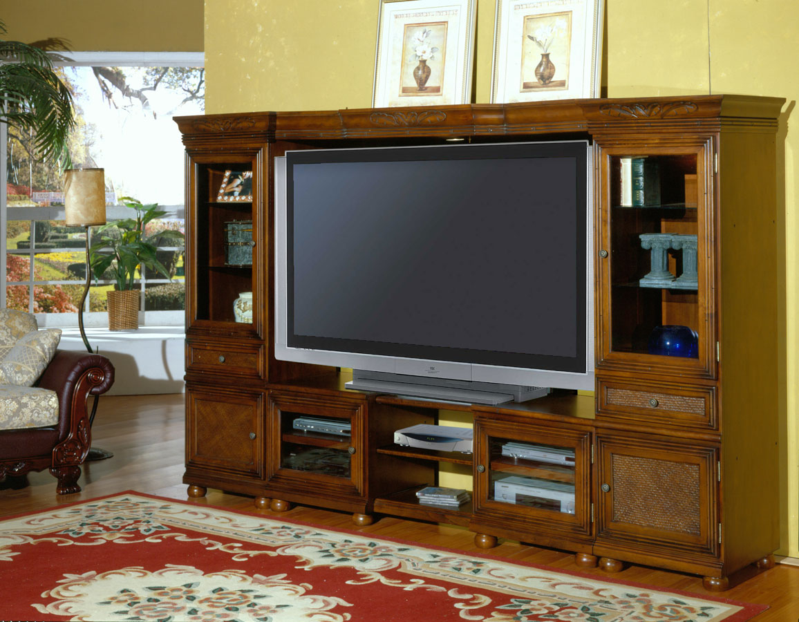 Parker House Montecito 4 pc Entertainment Center MON100-4R at ...
