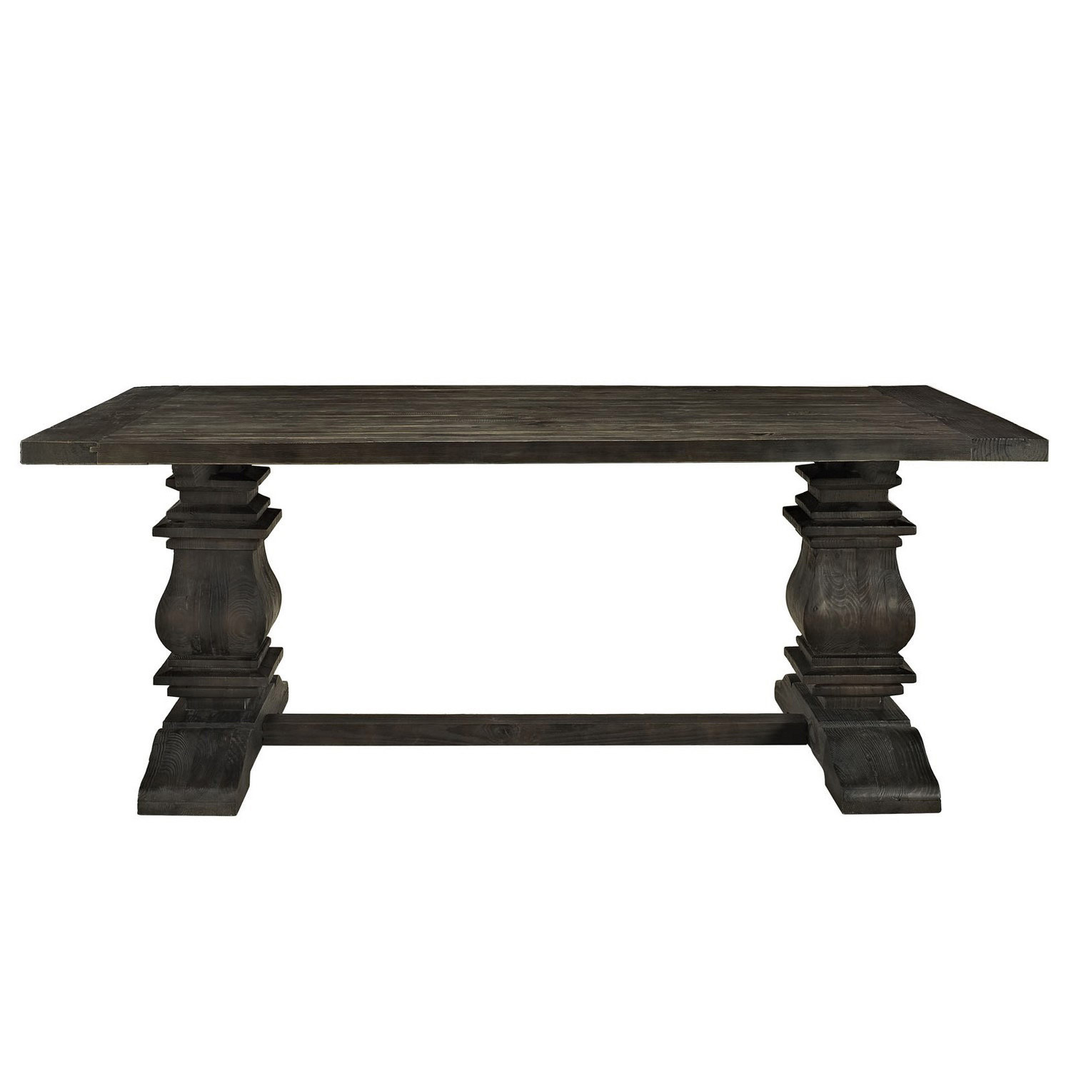 Modway Column Wood Dining Table - Black MW-EEI-1199-BLK at Homelement.com