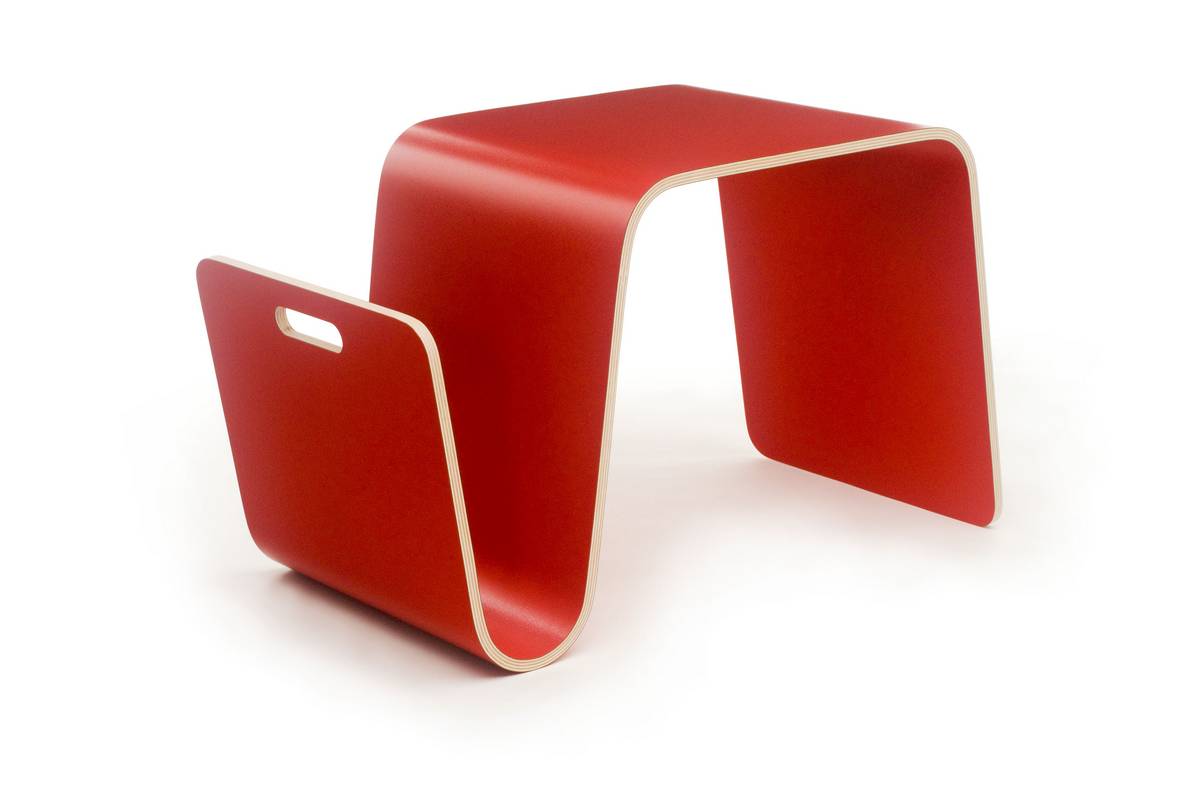 offi Mag Table - Laminate - Red - Offi OF-MAG-LAM-RED at Homelement.com