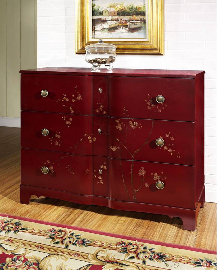 Pulaski Cherry Blossom Accent Chest PF-739255 at Homelement.com