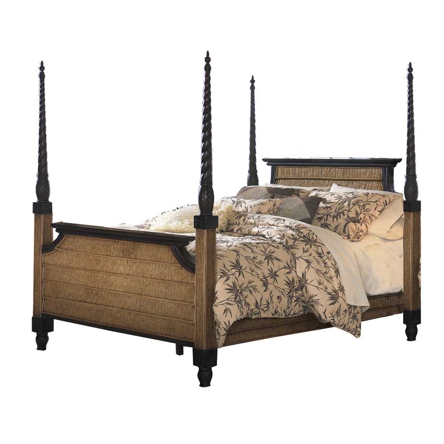 Padma's Plantation Trinidad Four Poster Bed T100 at Homelement.com