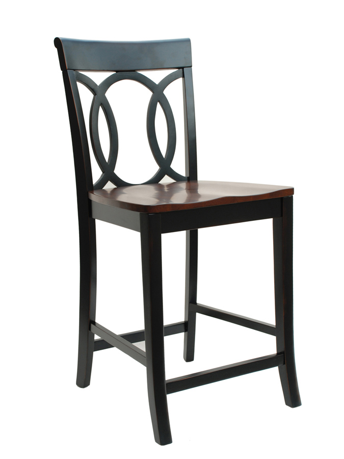 Powell Olympic Oval Back Counter Stool PW-223-430 at Homelement.com