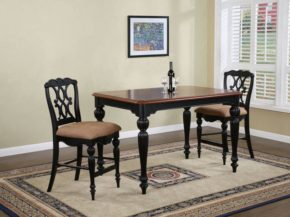 Powell Pennfield Gathering Table Dining Set PW-318-441-430-DIN-SET at ...