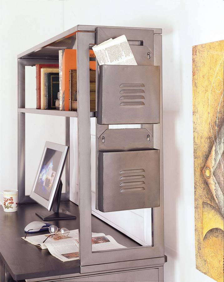 Powell Monster Bedroom Desk Hutch with Mailbox PW-500-255 at Homelement.com