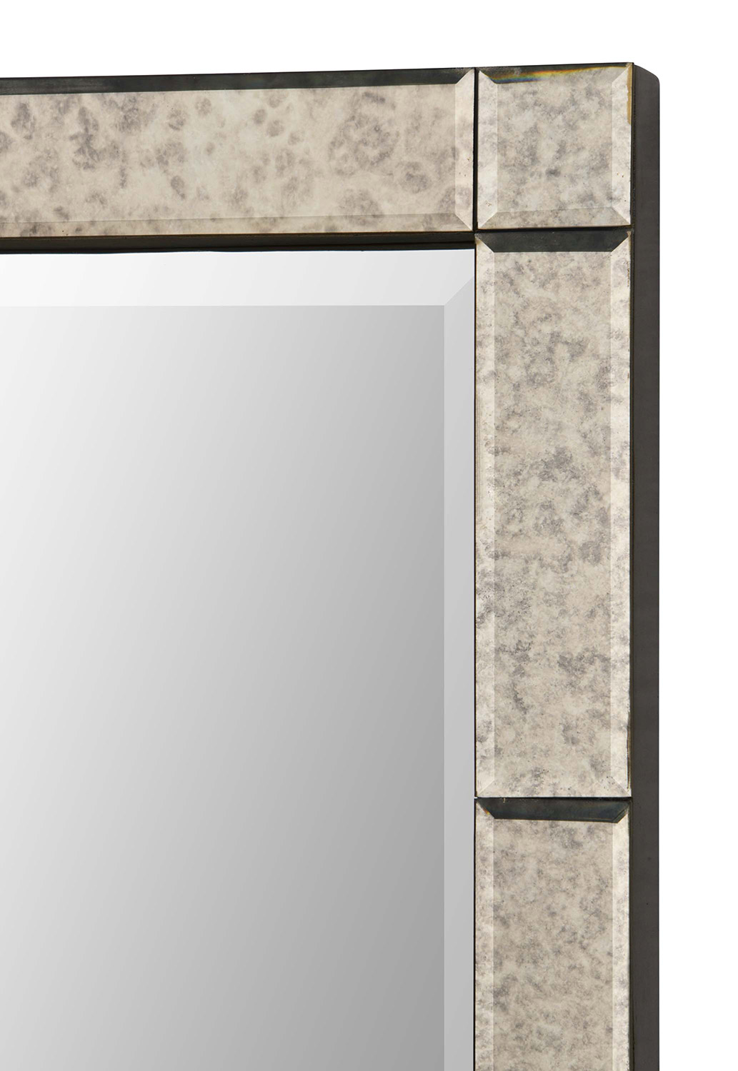 Ren-Wil Adevon Rectangular Mirror - Antique Silver RW-MT2021 at ...