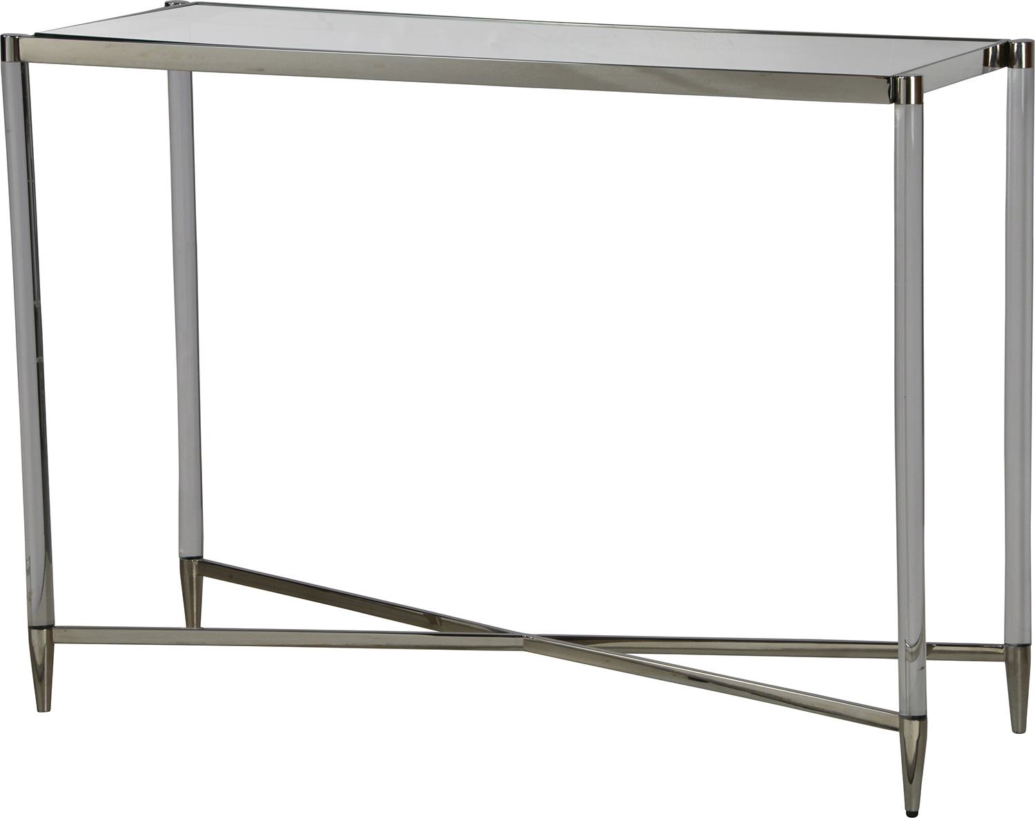 Ren-Wil Zelda Console Table - Chrome RW-TA242 at Homelement.com