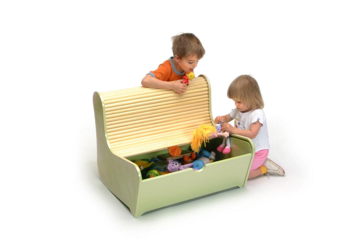offi Roll-top Bench - Green OF-RTBENCHG at Homelement.com