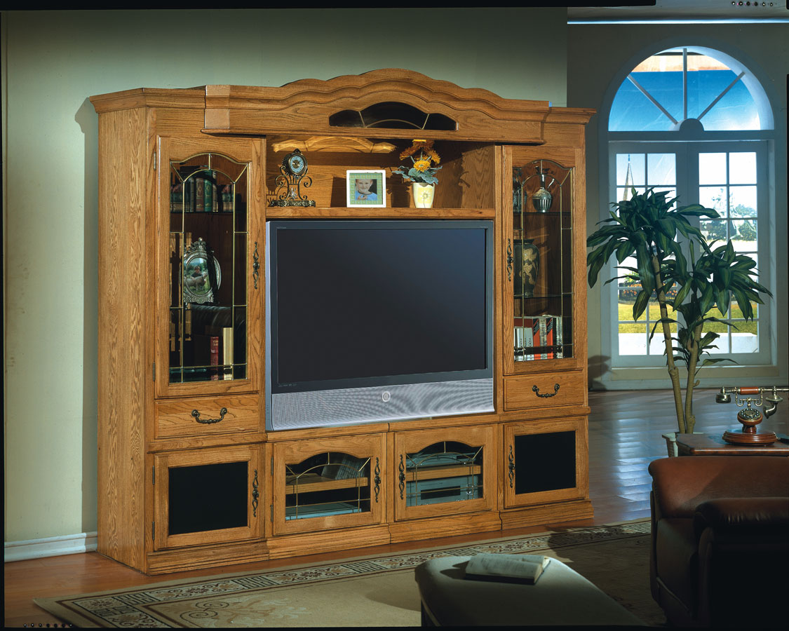 Parker House Sheffield 4 pc Entertainment Center SHE100-4R at ...