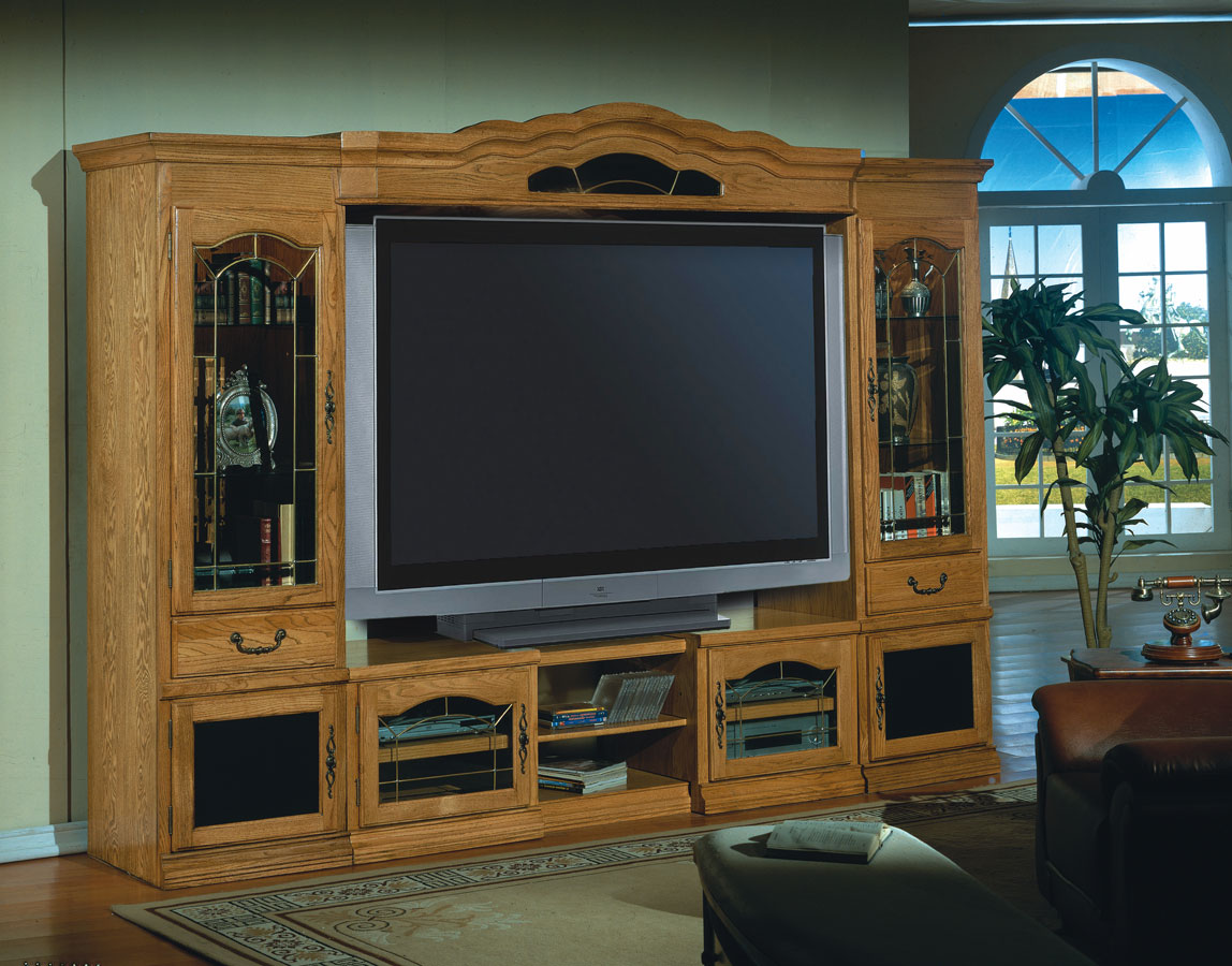 Parker House Sheffield 4 pc Entertainment Center SHE100-4R at ...