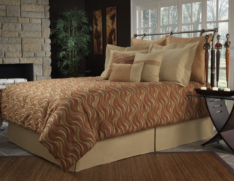 Southern Textiles Ipanema Spice Bedding 80EQIPA at Homelement.com