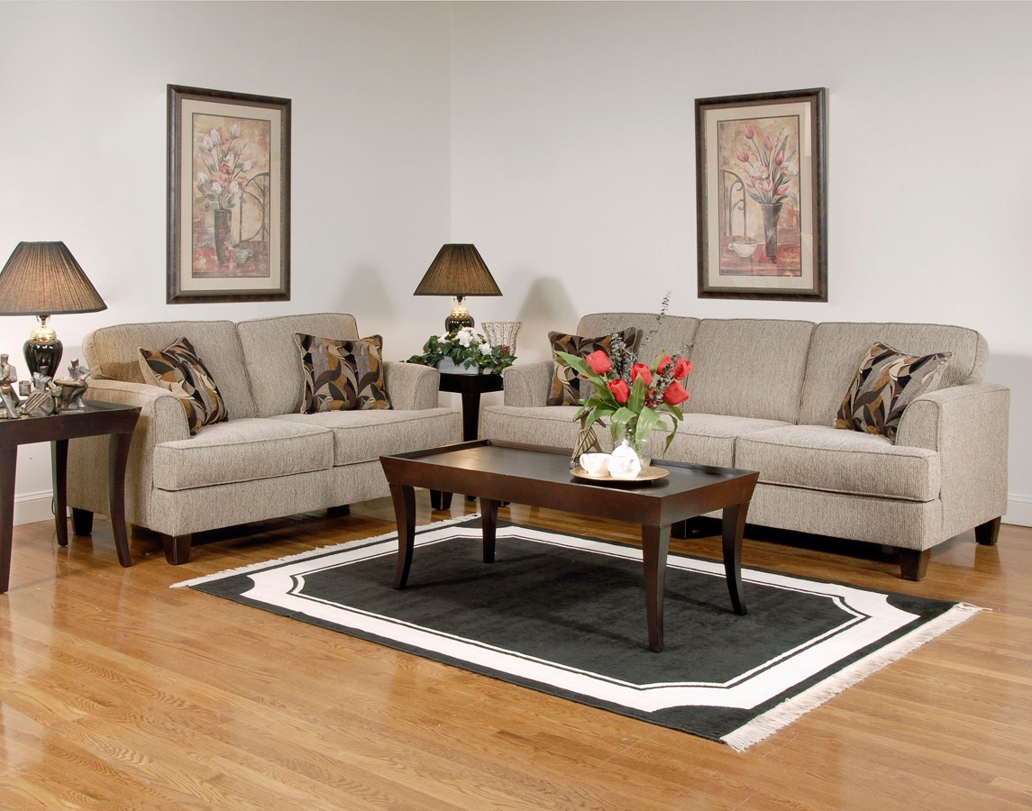 Serta Upholstery Tribeca Sofa Set - Soprano Beige SU-6560011-Sofa-Set ...
