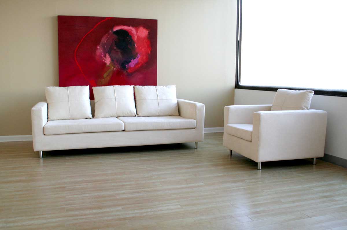 Wholesale Interiors TD7801 Cream Microfiber Sofa Set TD7801-(KF-03)-Set ...