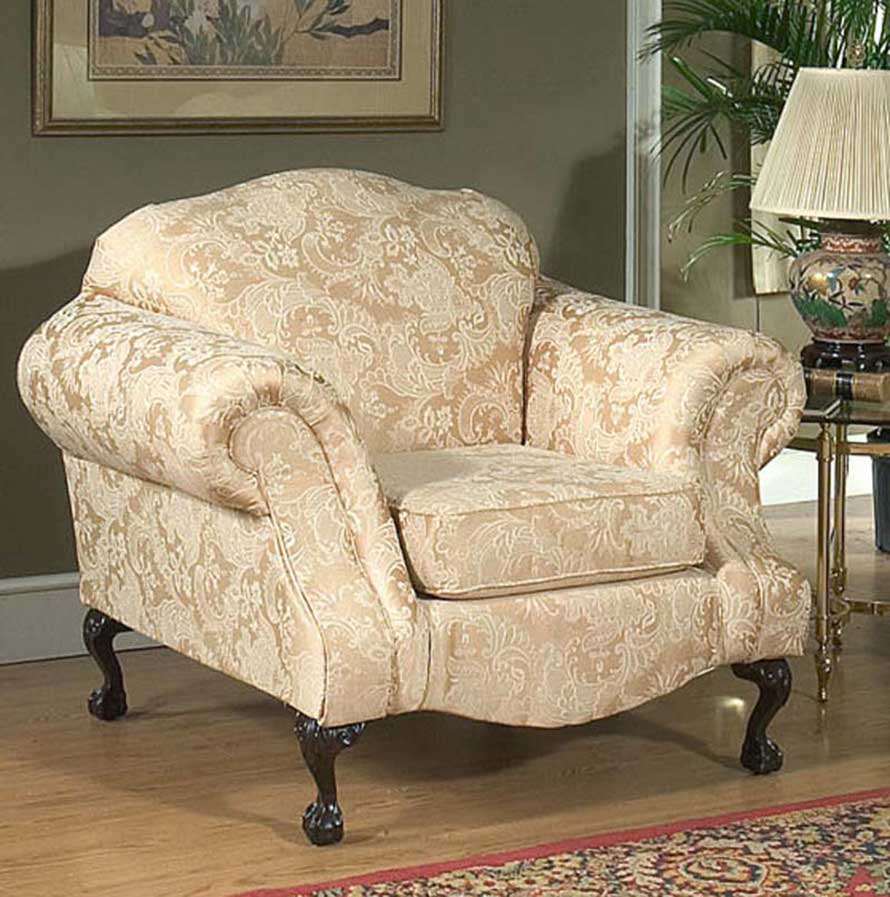 Triad Upholstery Queen Elizabeth Sofa Set - Madison Straw 2000-SLC-MS ...