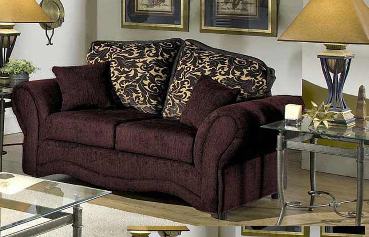 Triad Upholstery 3250 Series Radar Chocolate Sofa Set 3250-SLC-RC-Set ...