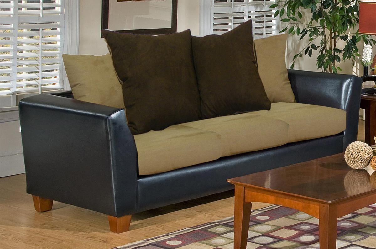 Triad Upholstery Jane Sofa Set - Bulldozer - Mocha 4650-BM-SET at ...