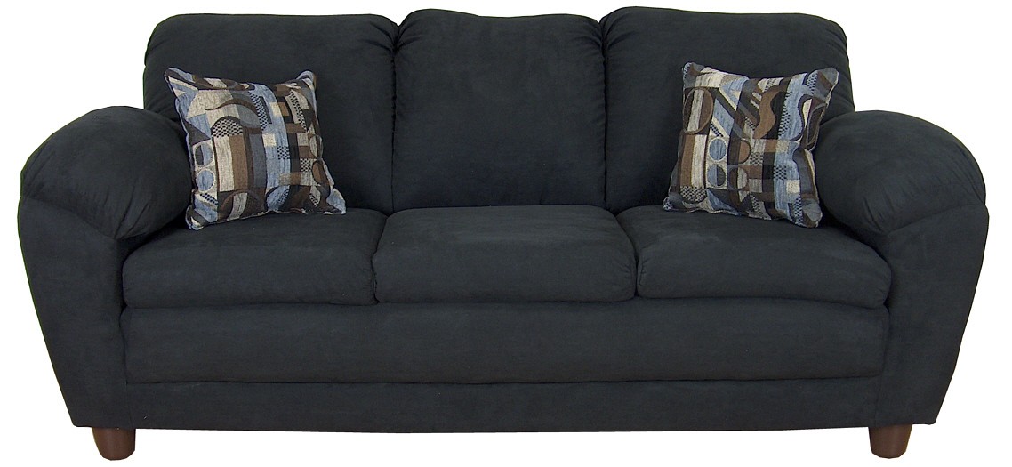 Triad Upholstery Julia Sofa Set - Bulldozer Black 5550-BBK-SET at ...